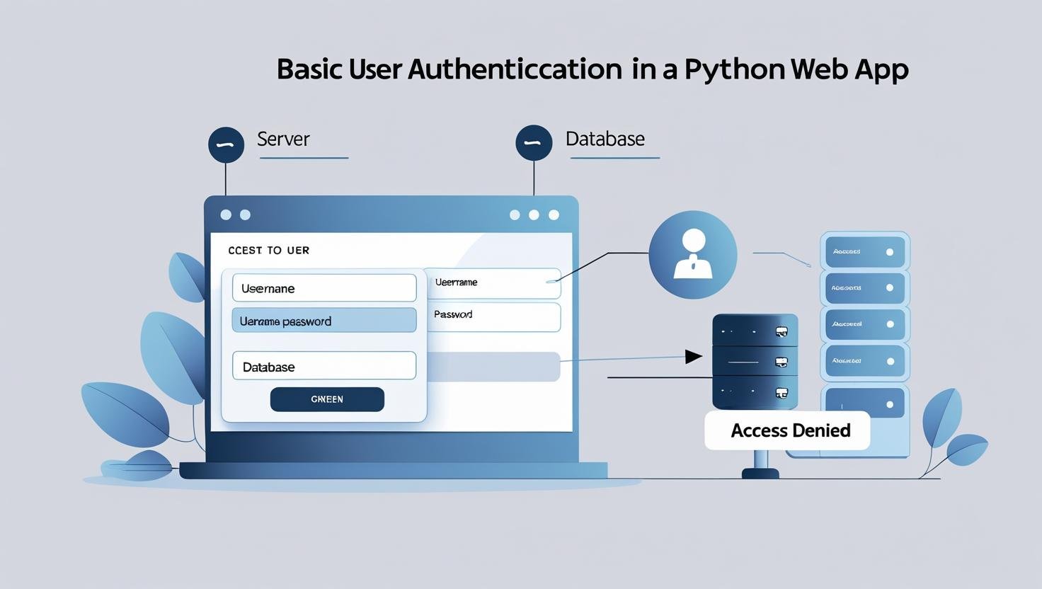 Basic User Authentication in Python Web Apps | DNN Engineer